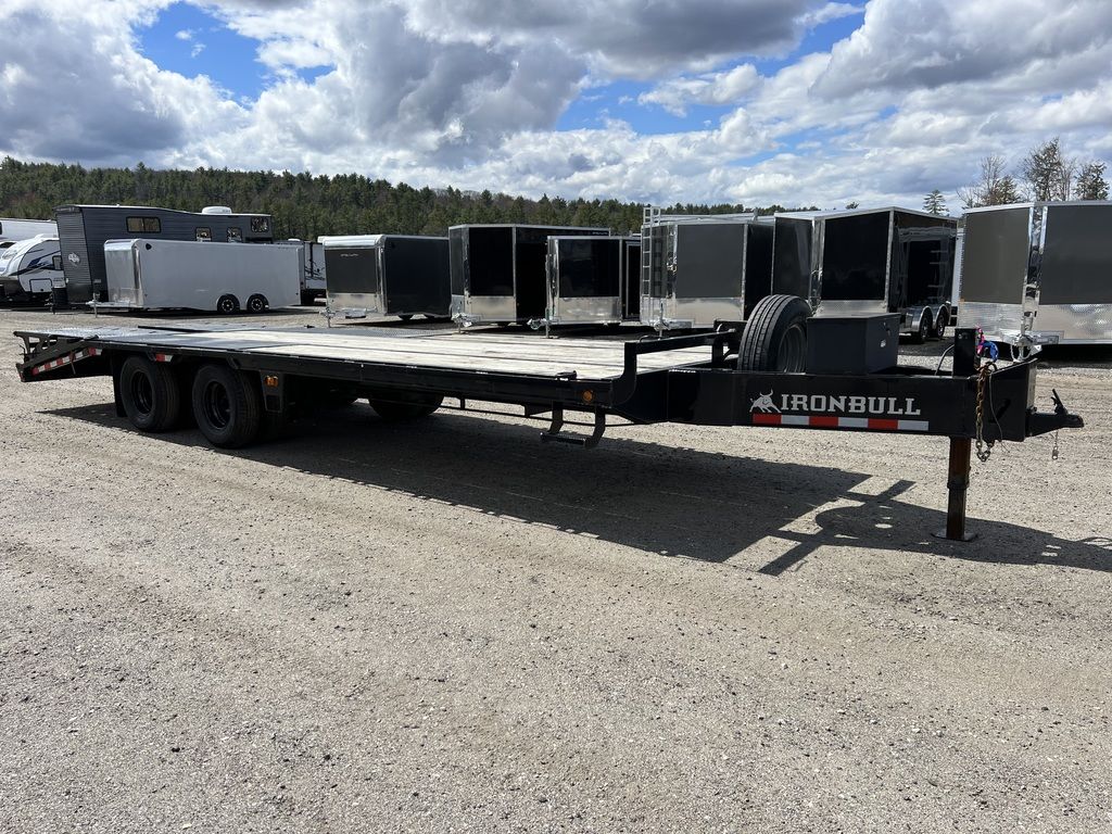2022 Iron Bull Trailers 8.5×25 22K Deckover Equipment Hauler w/Rampage ...